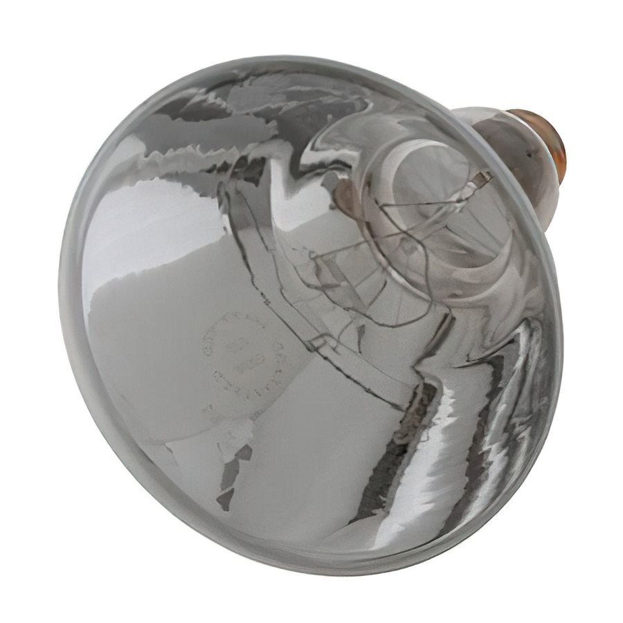 Infrared Heat Lamp Clear Bulb 250 Watt with Shatter Resistant Coating ...