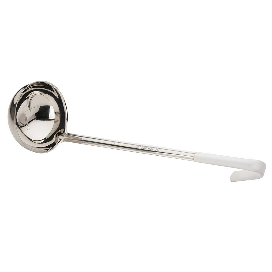16 oz Ladle White Handle (12 ea / bx 5 bx / cs)