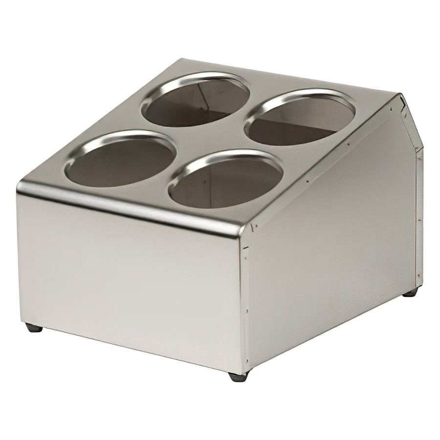 Silverware Dispenser S / S 4 Hole (1 ea / bx 4 bx / cs)