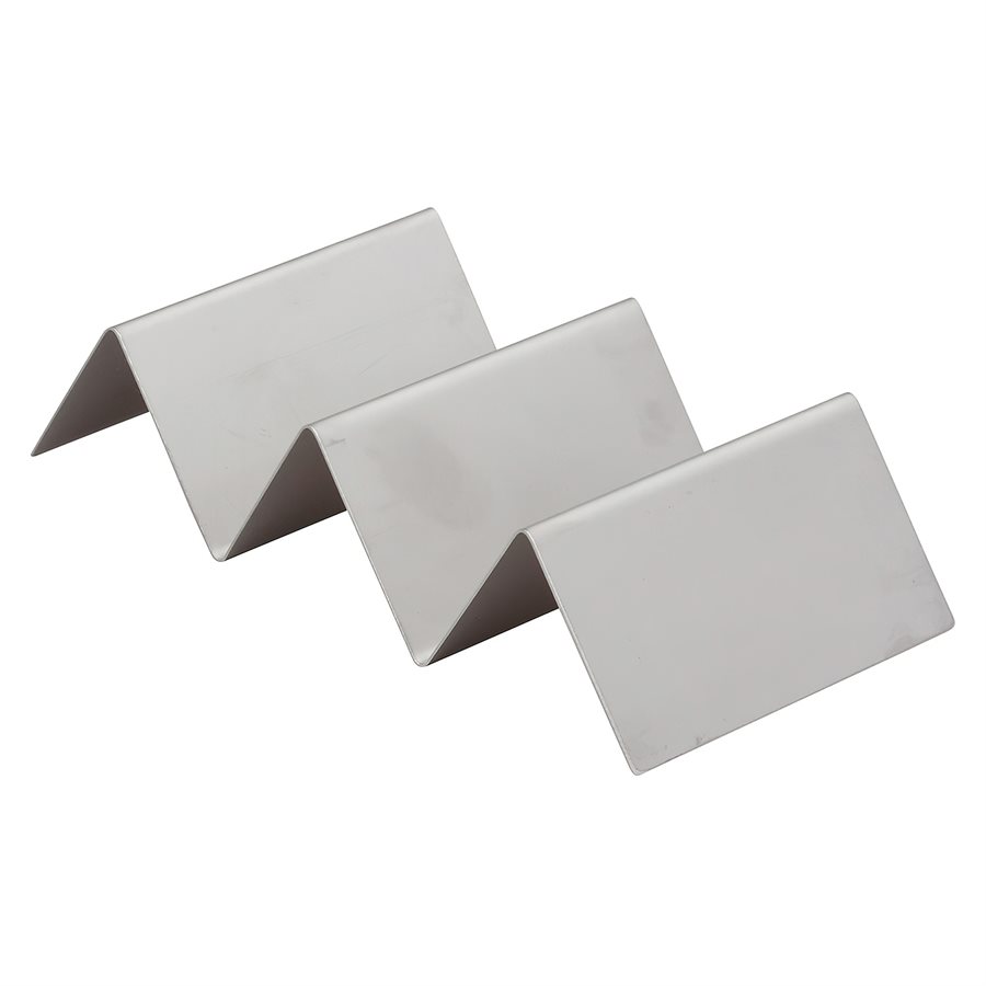 Taco Rack (3-4) Stainless Steel (12 ea / bx 3 bx / cs)