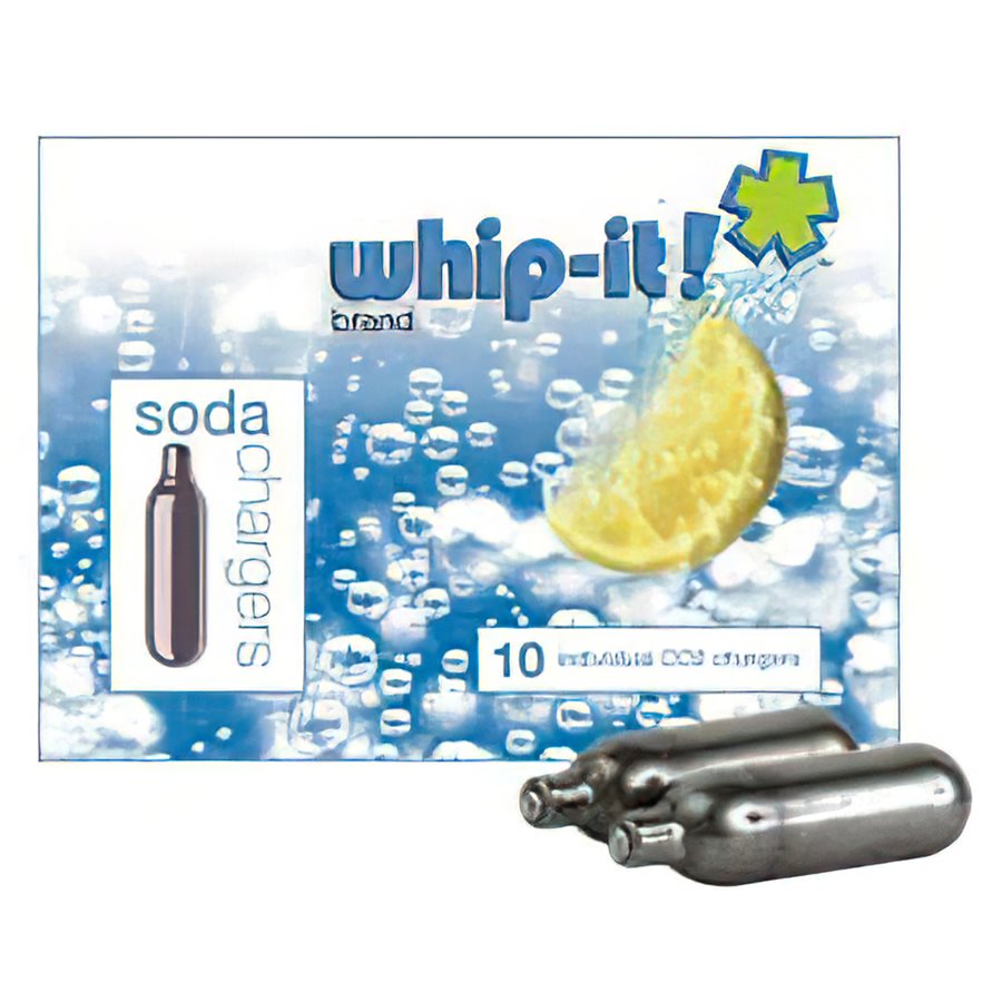 Chargers Seltzer CO2 (10 ea / bx 36 bx / cs)